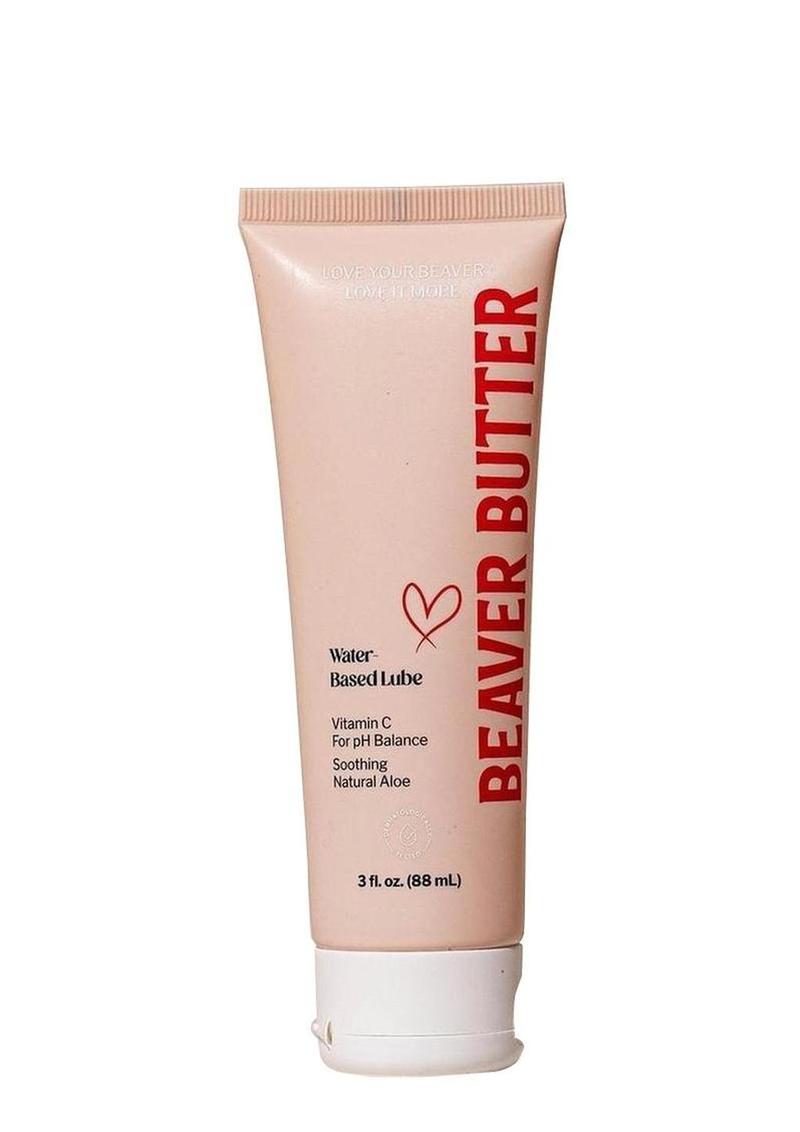 Beaver Butter Water Based Lubricant - Hyaluronic Acid & Aloe – LubeDrop